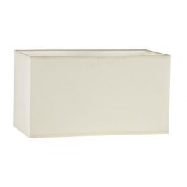 Dar S1021 Cream 35cm Rectangle Table Lamp Shade from Lights 4 Living